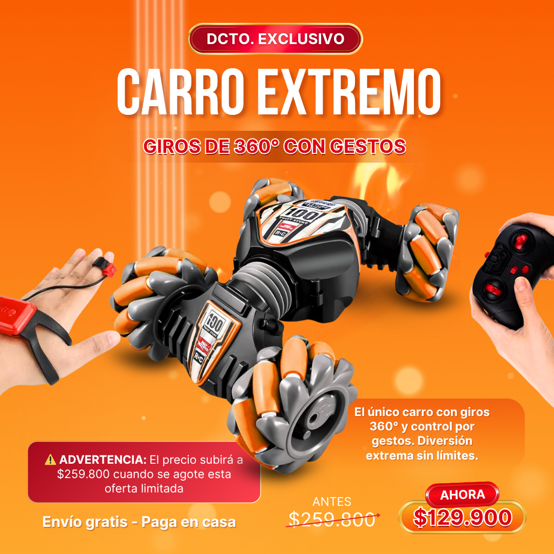 Carro loco control remoto – Rakutencol